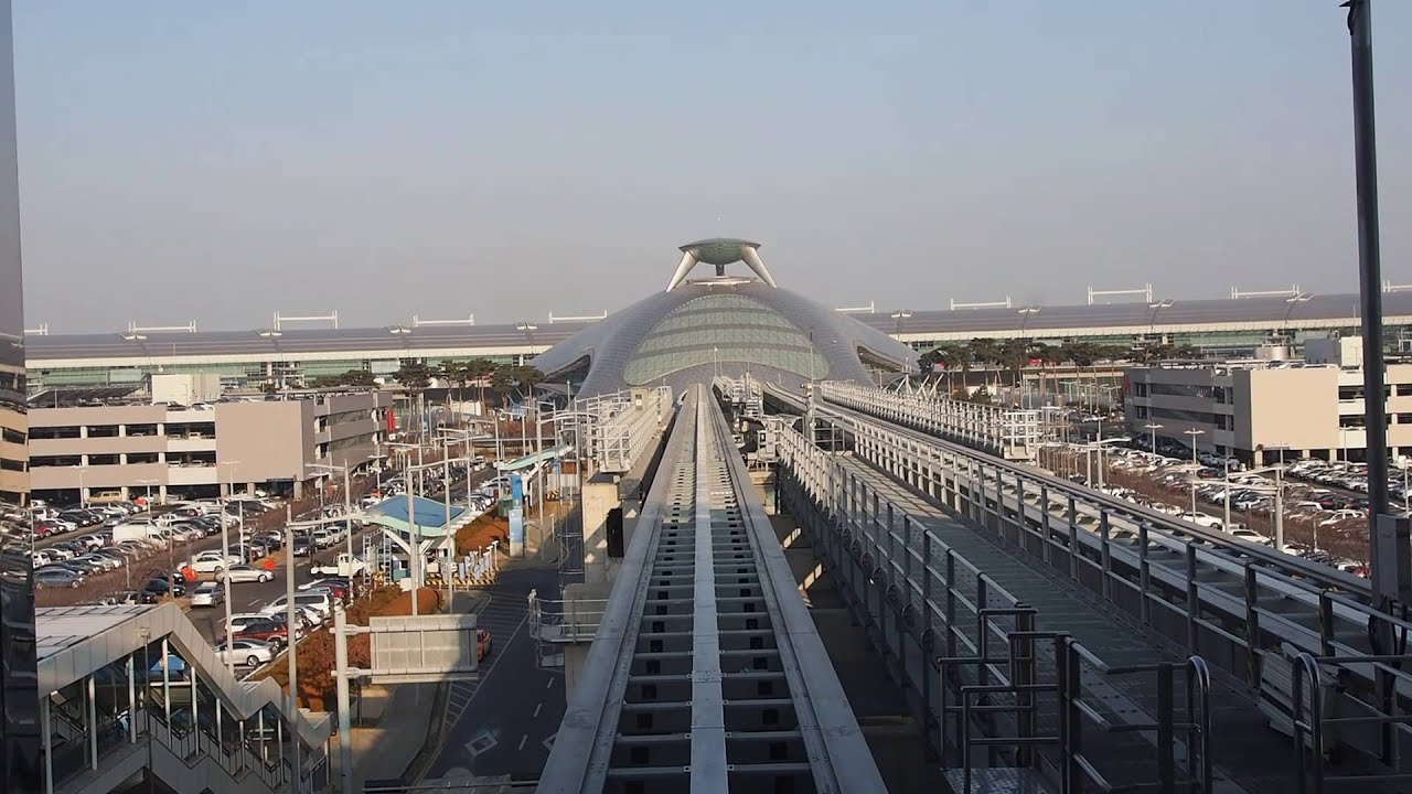 인천공항 자기부상열차 운행영상 (Incheon Airport Maglev Line) - YouTube
