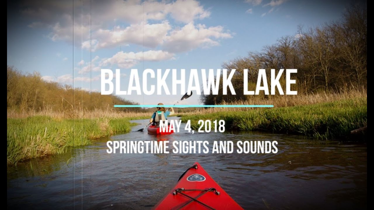 Kayaking Blackhawk Lake - Highland, WI - YouTube