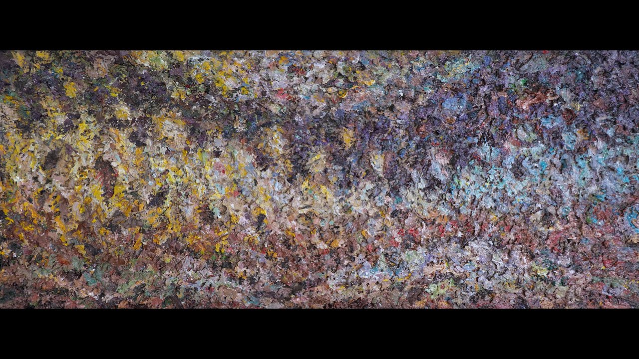 Peinture abstraite abstract painting Life and death on the battlefield ...