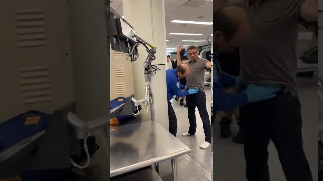 TSA pat down - YouTube