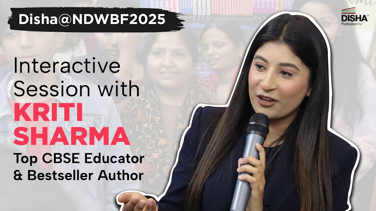Disha@NDWBF2025- Interactive session with Kriti Sharma only with Disha - YouTube
