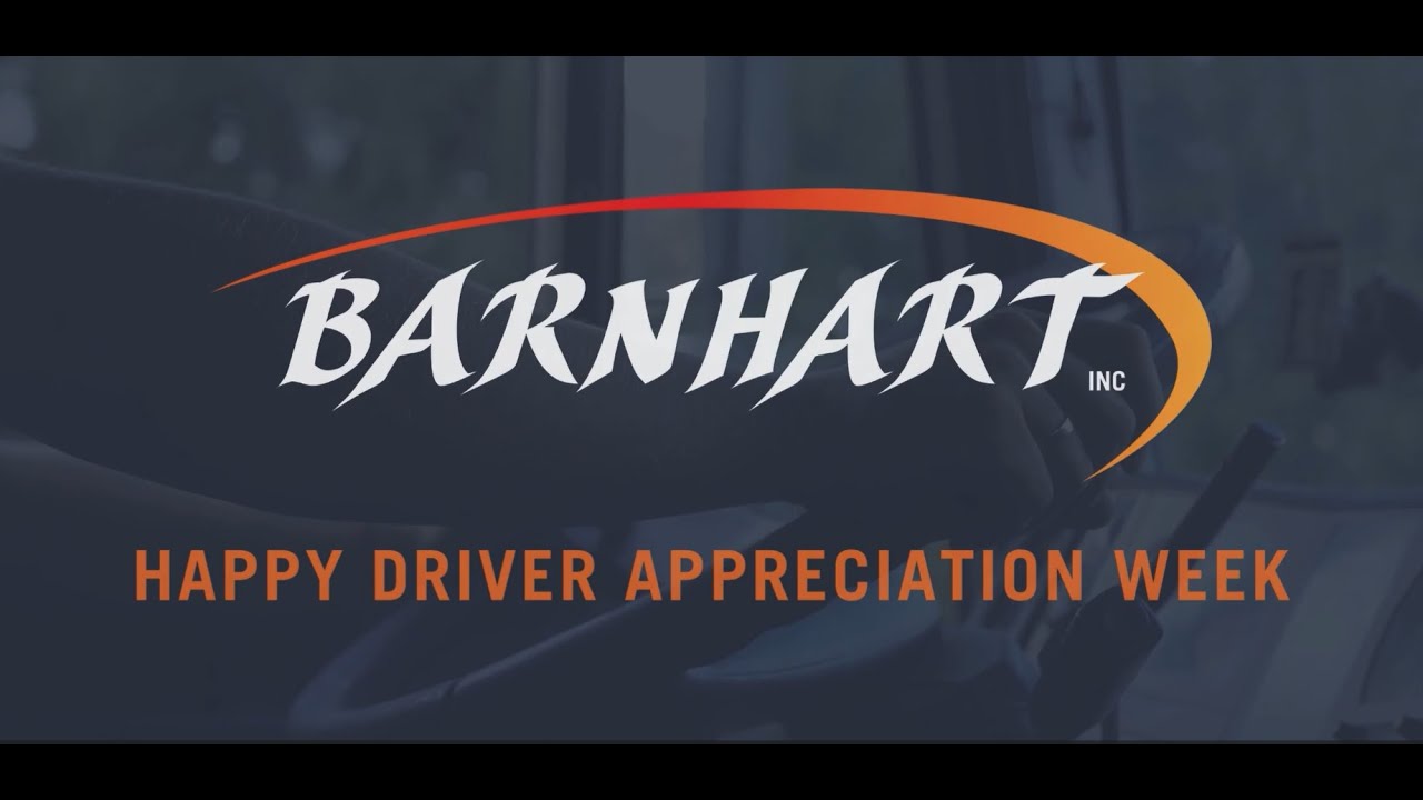 Barnhart Celebrates Driver Appreciation Week 2024 - YouTube