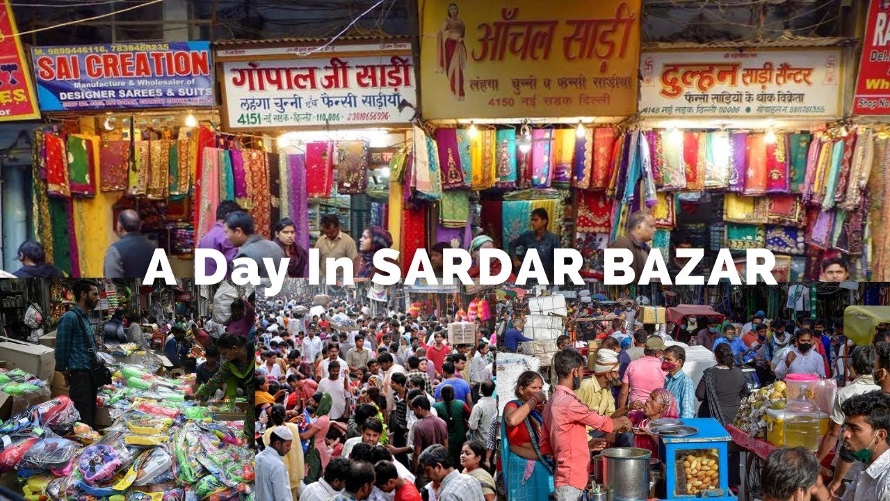 Wholesale Market In Delhi | Cheapest Market Sardar Bazar | My First ...