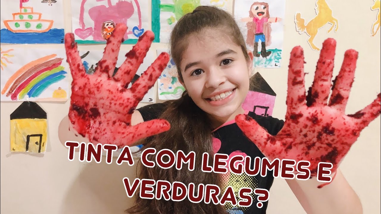 Você sabia?: Tinta feita com LEGUMES, VERDURAS E VEGETAIS? | SERA QUE ...