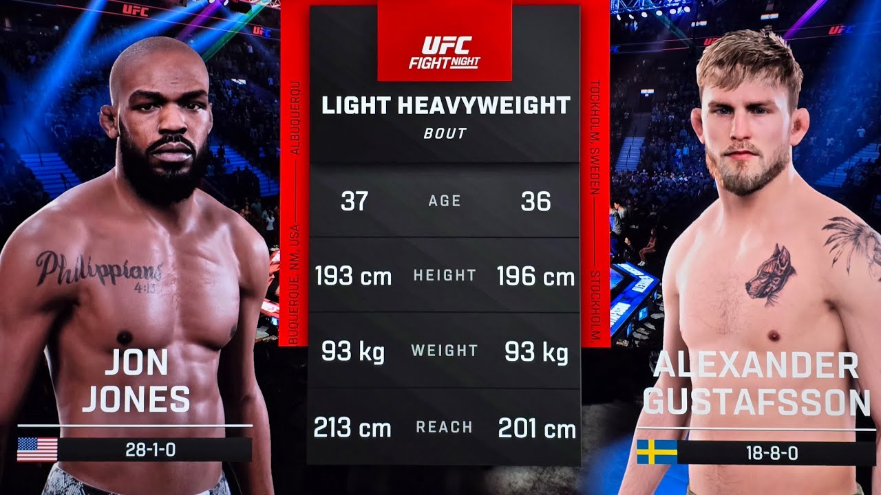 UFC 232 - Jon Jones vs. Alexander Gustafsson FULL FIGHT Main Event ...