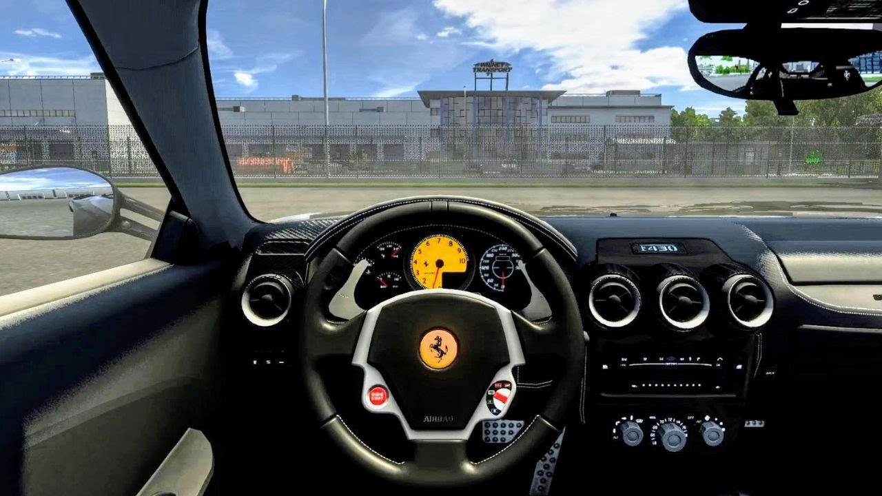 Ferrari F430 | Euro Truck Simulator 2 | Steering Wheel Gameplay - YouTube