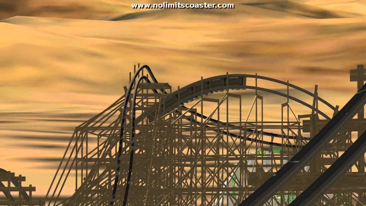 El Toro Looping Wood Coaster POV RMC Lone Star Testing Grounds, El Paso ...