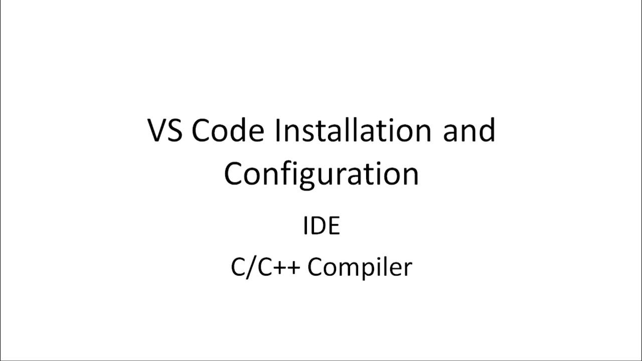 How to set up VS Code for C++ Program EXECUTION? + How to make it ...