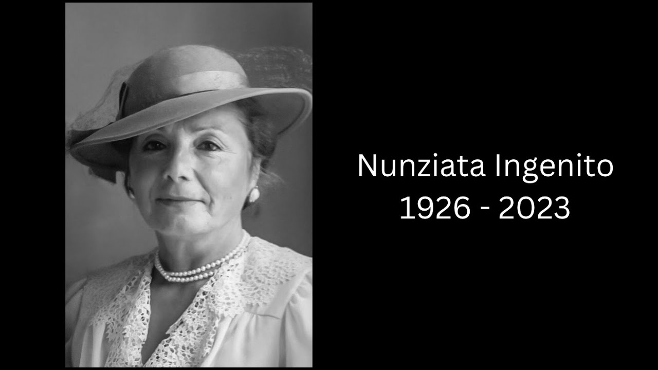 Nunziata Ingenito (1926 - 2023) - YouTube