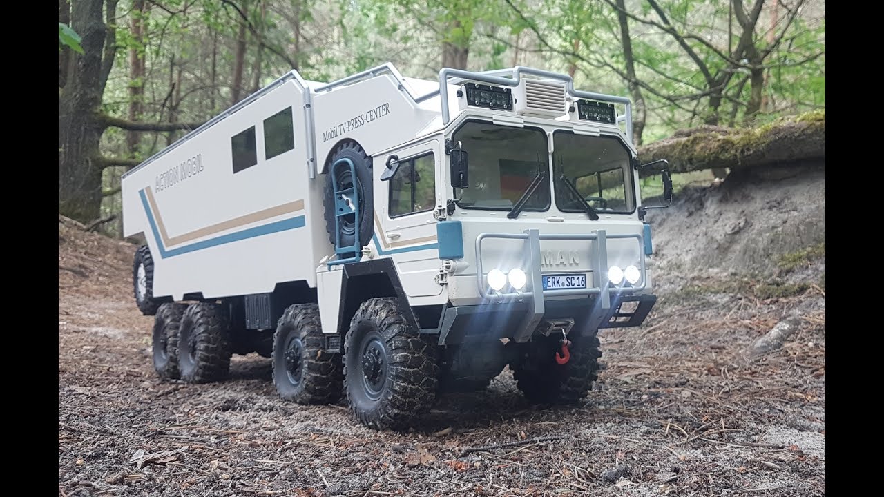 MAN KAT 1 Action Mobil Extrem Tour Teil 2 - YouTube