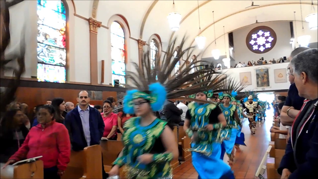Danza Azteca Guadalupana Mayo 21 2017 Harvey IL Señor de la Piedad ...