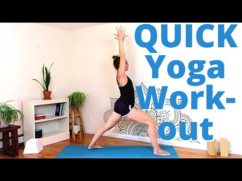 QUICK YOGA WORKOUT | Tina's Yoga Room
