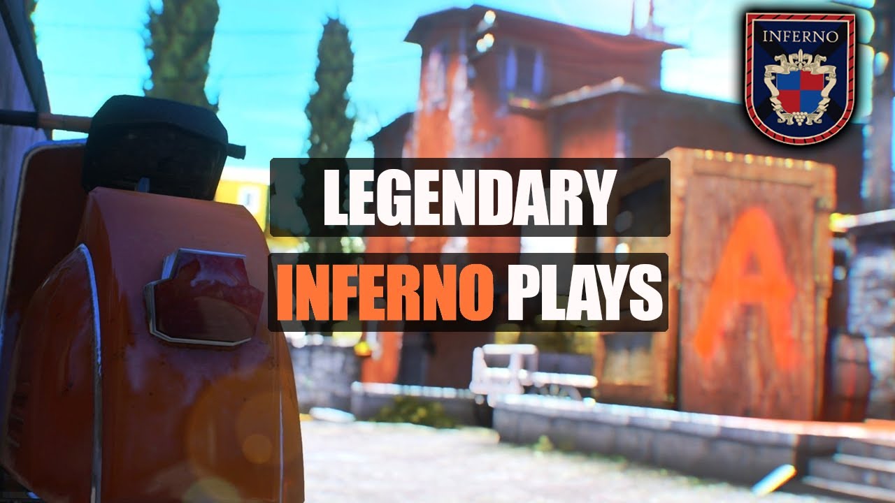 LEGENDARY PLAYS ON INFERNO IN ALL CS:GO MAJORS! - YouTube