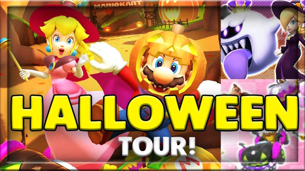 HALLOWEEN TOUR IS HERE! - MARIO KART TOUR - YouTube