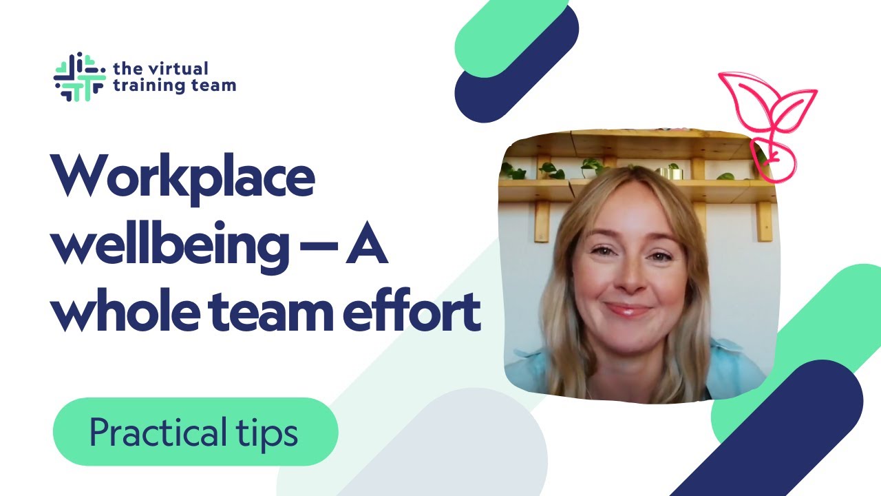 Workplace wellbeing - A whole team effort - YouTube
