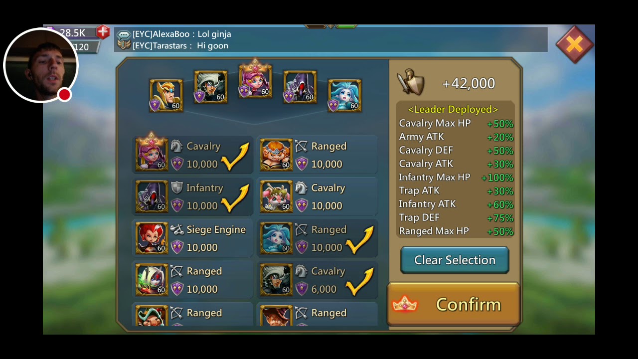 Lords Mobile Darknest Rallies! - YouTube