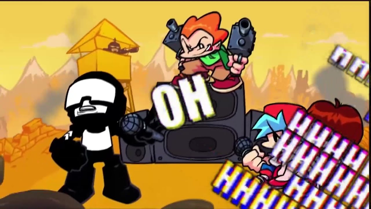 MLG PICO 7 WEEK FRIDAY NIGHT FUNKIN FNF TANKMAN SHOCK!!! - YouTube