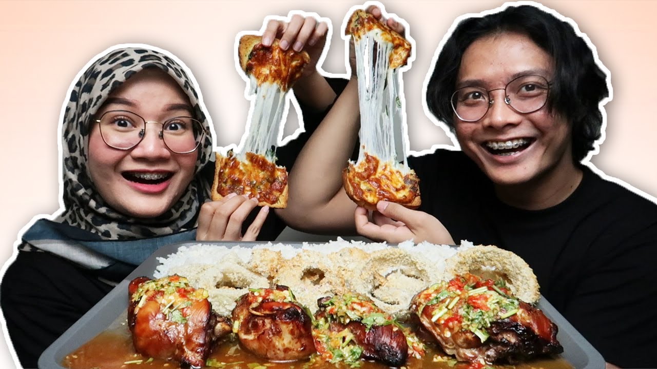 Roti Garlic Cheese & Ayam Tiram Thai PEDAS NAK MAMPUIH | Hidup Shazz ...