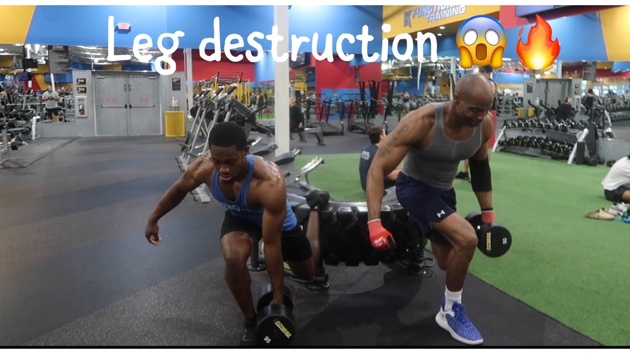 Insane leg day ft @SaunaKingFit|| muscle growth guaranteed - YouTube