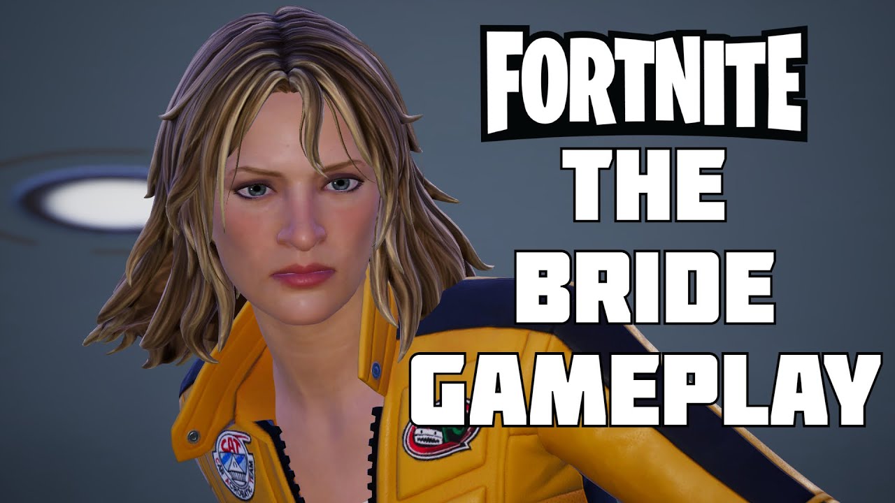 *NEW* THE BRIDE FORTNITE Skin Gameplay - YouTube
