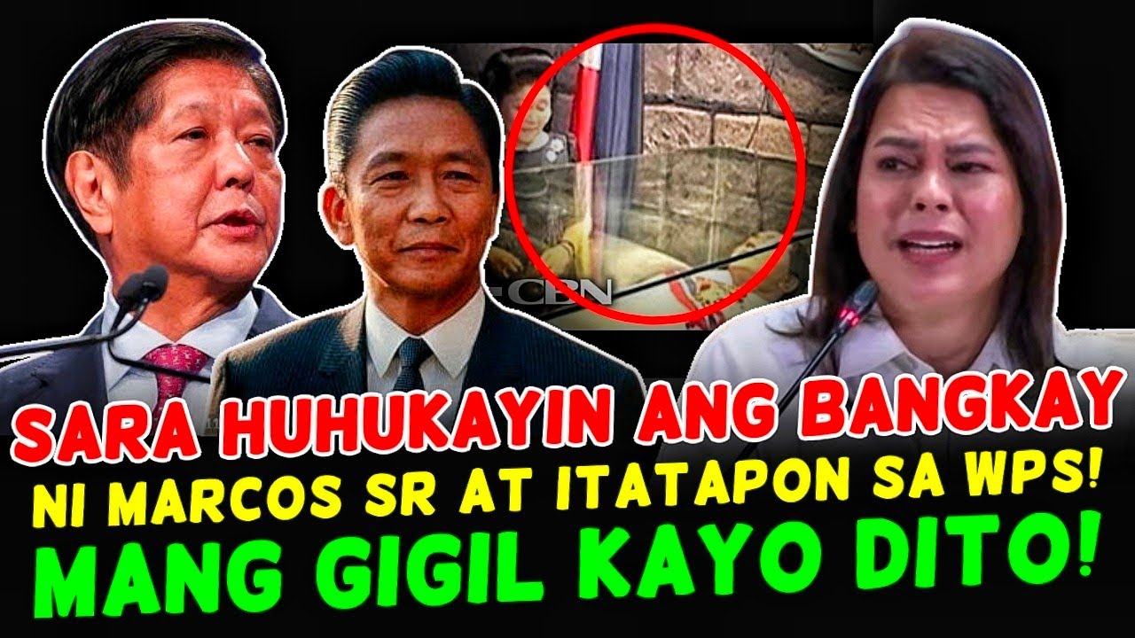lagot na! Marcos SR Huhu kayin Ni Sara Ang Bang kay At Itata pon Sa WPS ...
