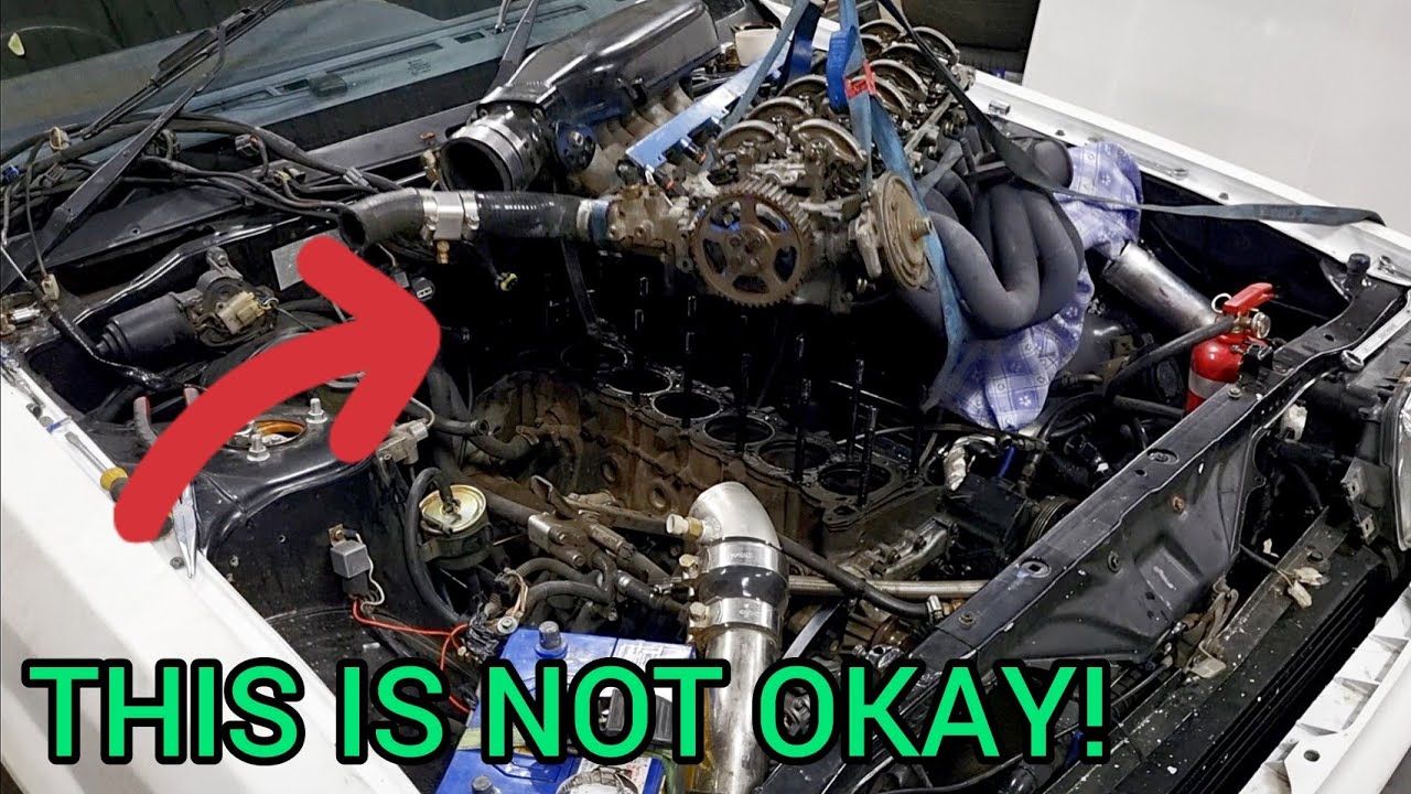 THE FORGED RB30 IS NOT OKAY AFTER 45° OF TIMING AT QR MATSURI 2022 ...