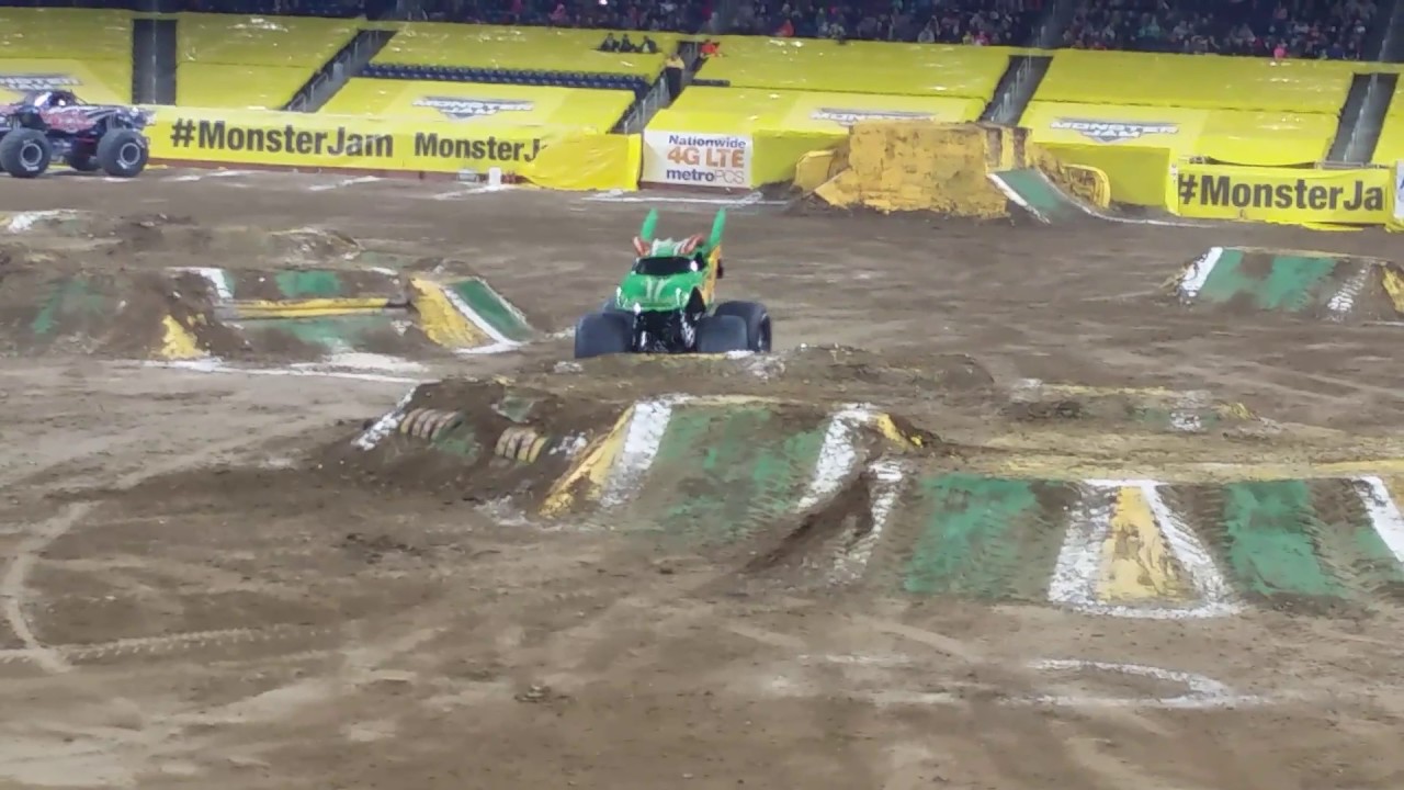 Monster Jam 2017 Detroit Michigan - YouTube