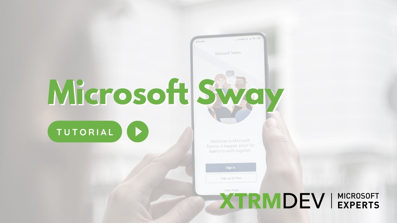 Microsoft Sway - Tutorial (uitleg video) - YouTube