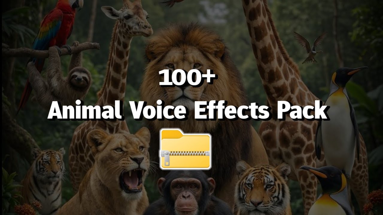 100+ Animal Sound Effects Pack 2026 (For Video Editing) - YouTube