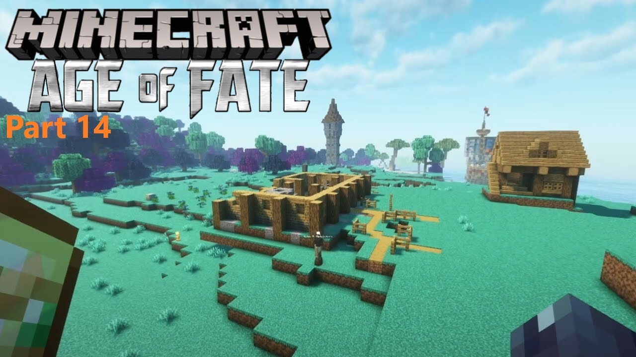 Modded Minecraft: Age Of Fate permadeath Part 14 (No Commentary) - YouTube