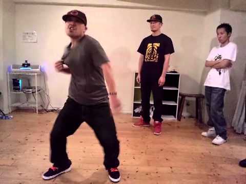 krump battle session event we buck vol.1 m@ch1 11/05/09 @sibuya studio ...