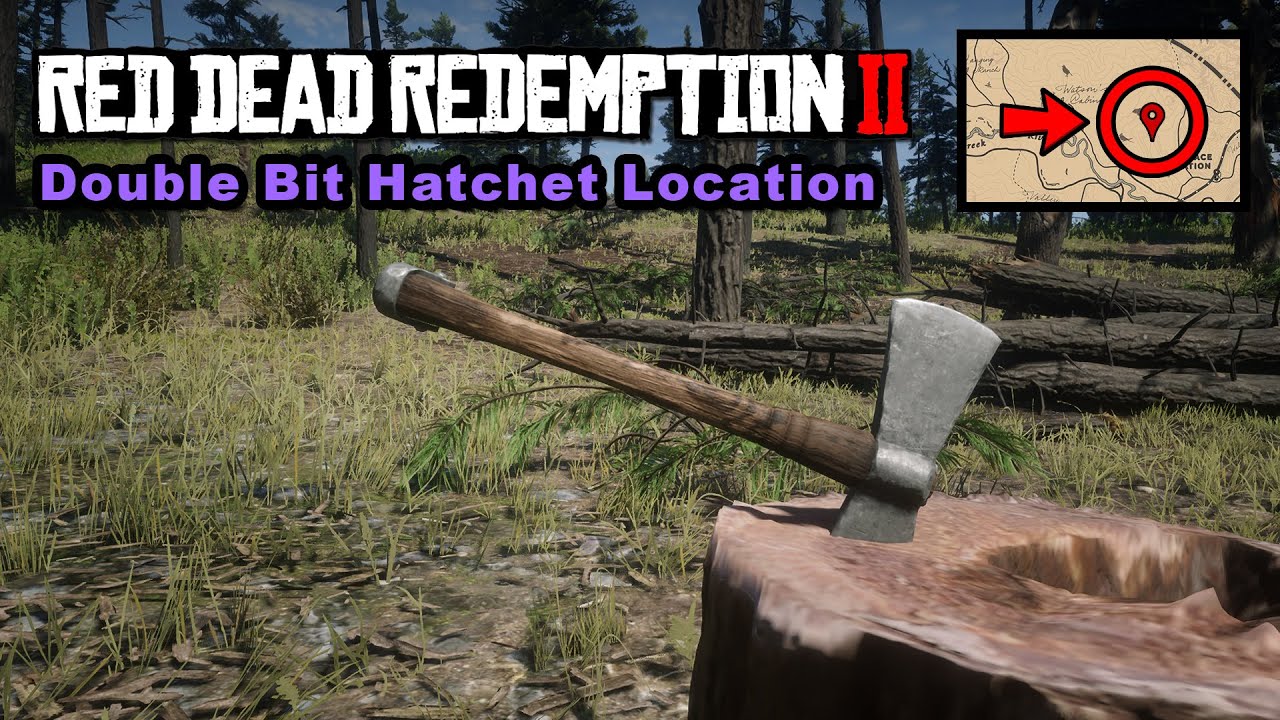 Double bit hatchet location - Red Dead Redemption 2 - YouTube