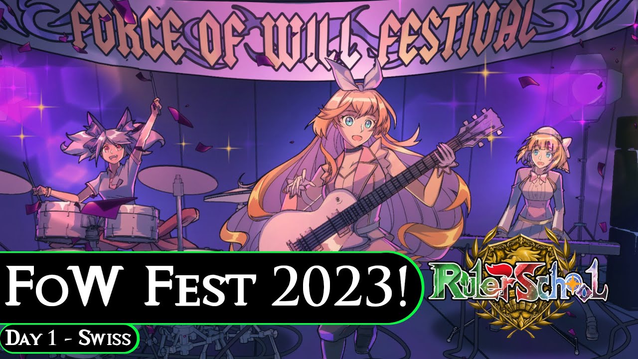It's HERE! Force of Will Festival 2023 Live Coverage : Day 1 - Swiss ...