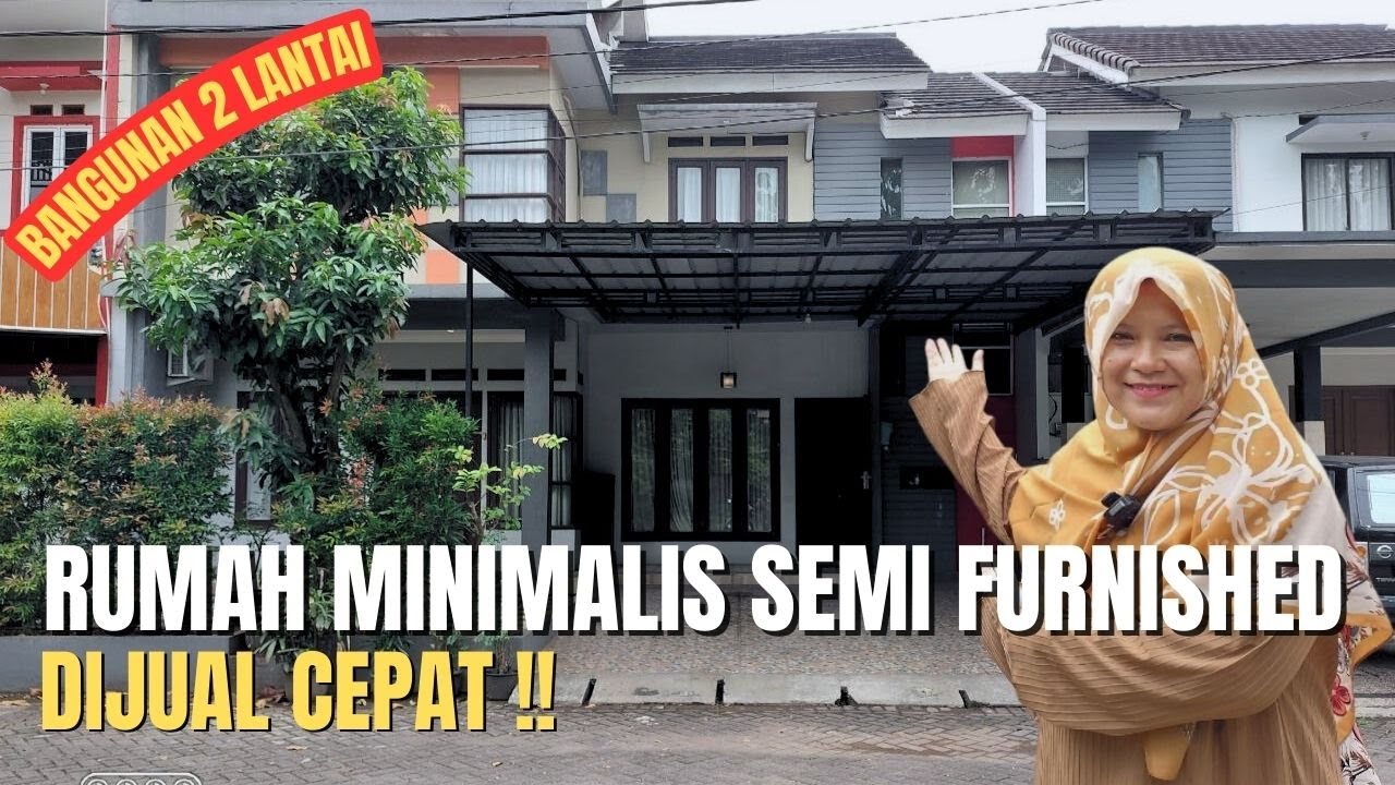 RUMAH MINIMALIS 2 LANTAI SEMI FURNISHED DIJUAL CEPAT Di DUKUH ZAMRUD ...