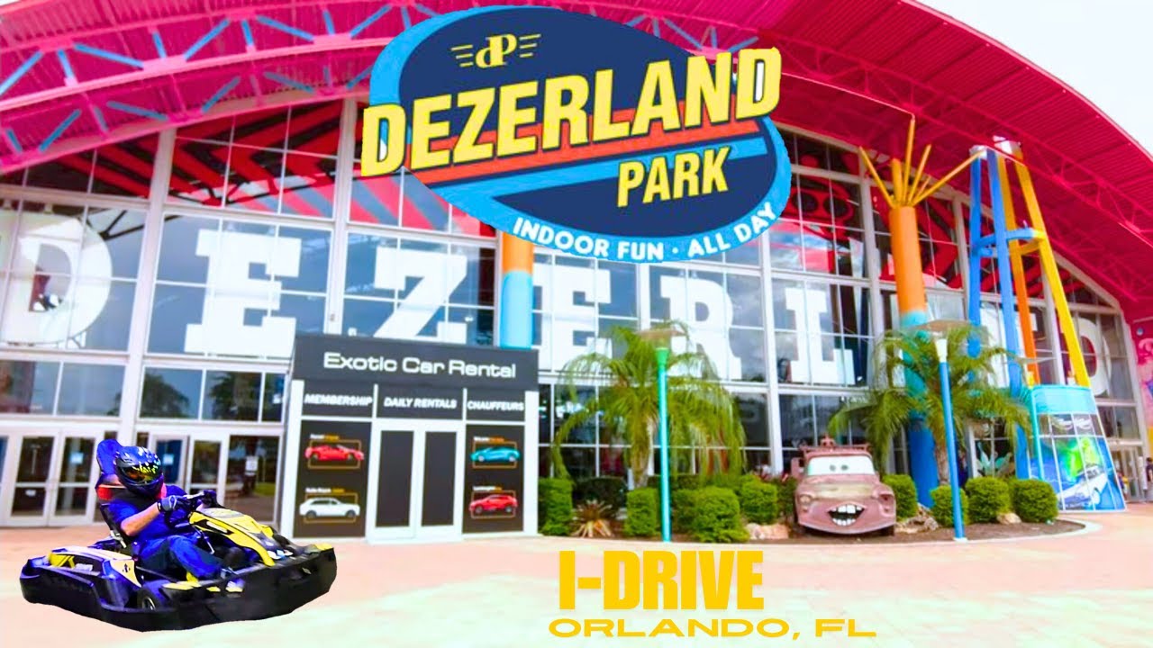 Dezerland Action Park Orlando | Walking tour! - YouTube
