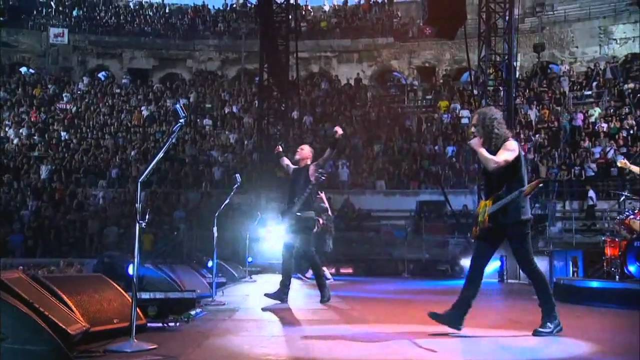 Metallica - The Ecstasy Of Gold + Blackened Live Nimes France HD - YouTube