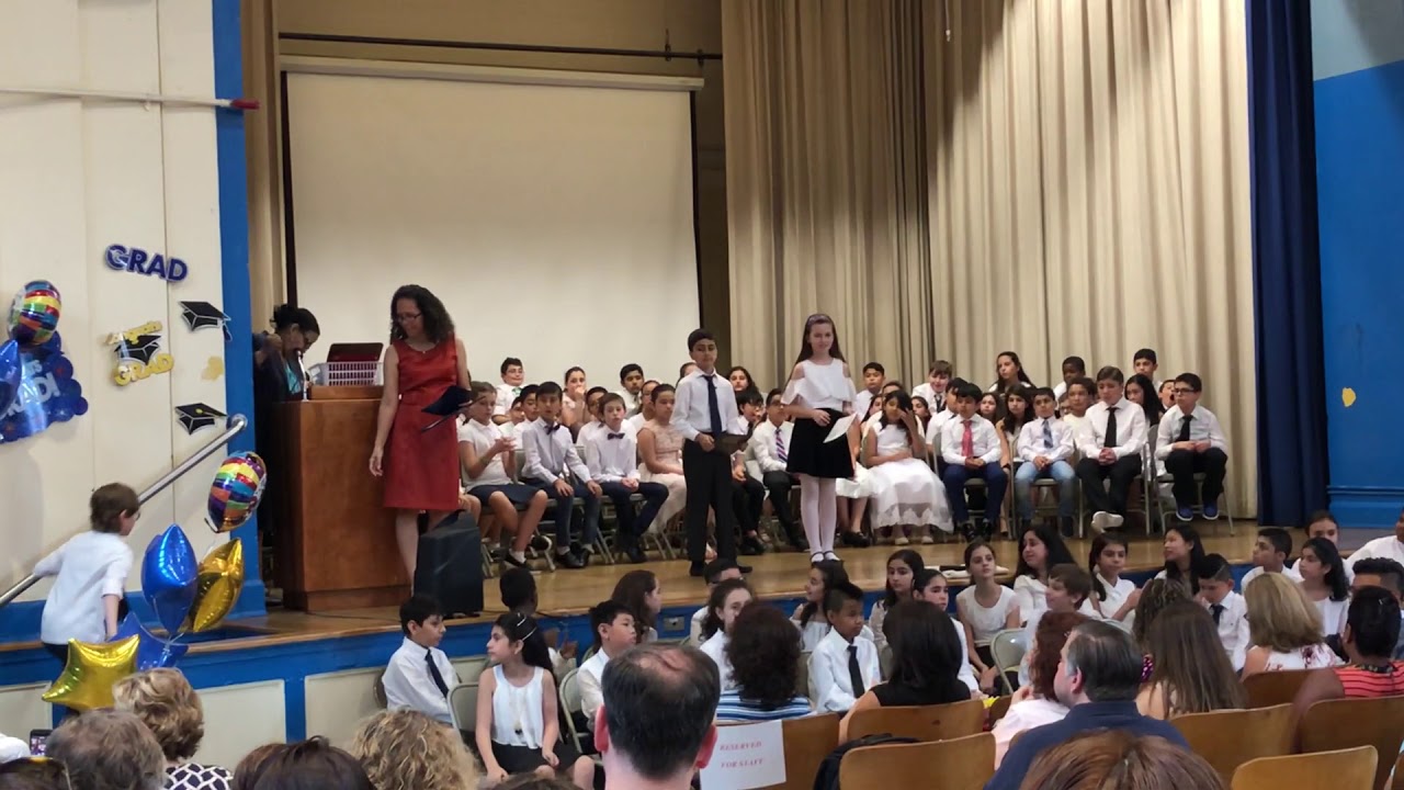 PS 175 5th Grade Graduation Part 9 - YouTube