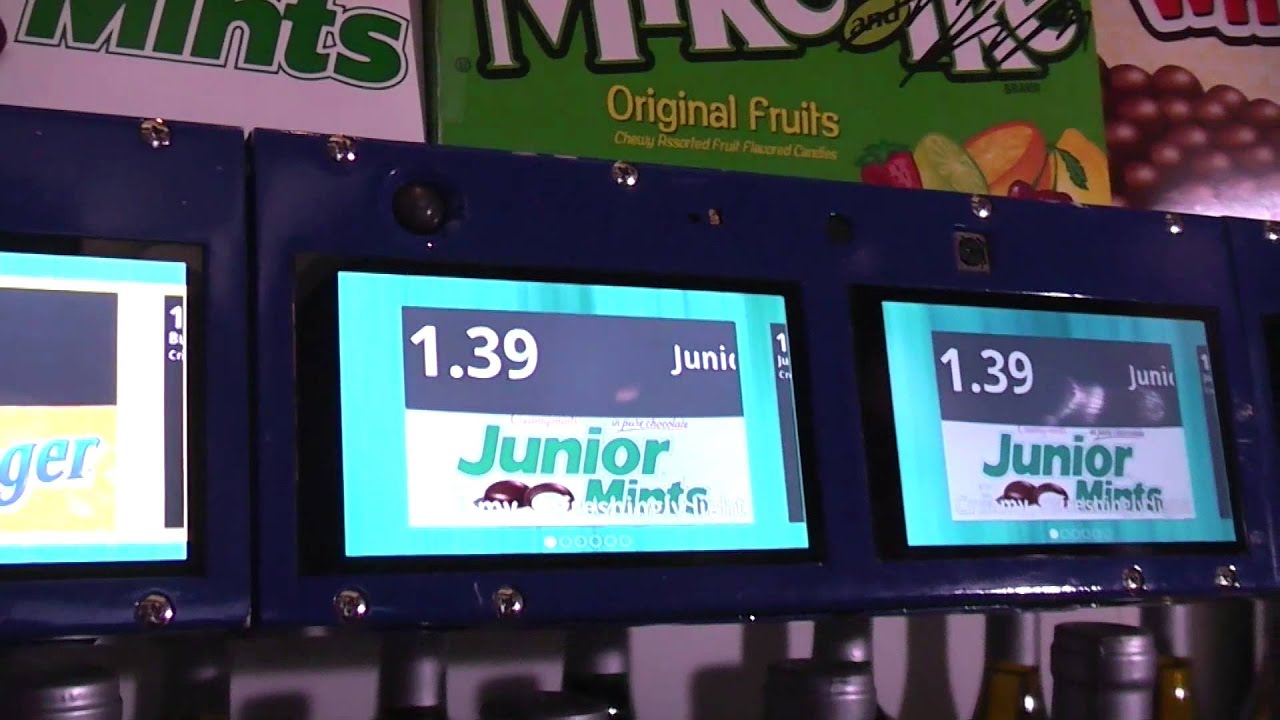 Intel Atom Medfield based shopping shelf displays with Android ...