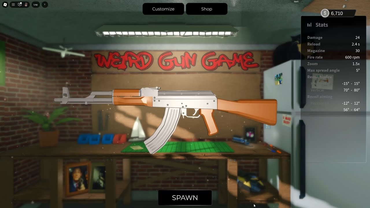 Weird Gun Game Demo - YouTube