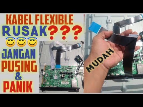 CARA MEMPERBAIKI KABEL FLEXIBLE #HOW TO REPAIR THE FLEXIBLE CABLE - YouTube