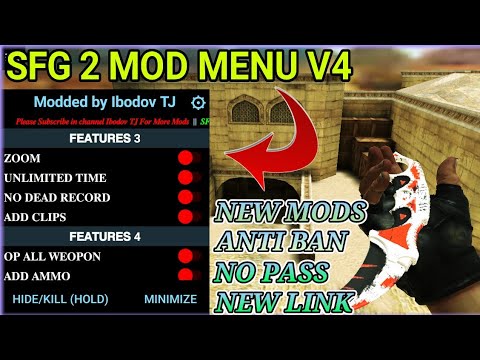 NEW !!! SFG 2 MOD MENU V4 TUTORIAL HOW TO INSTALL - YouTube