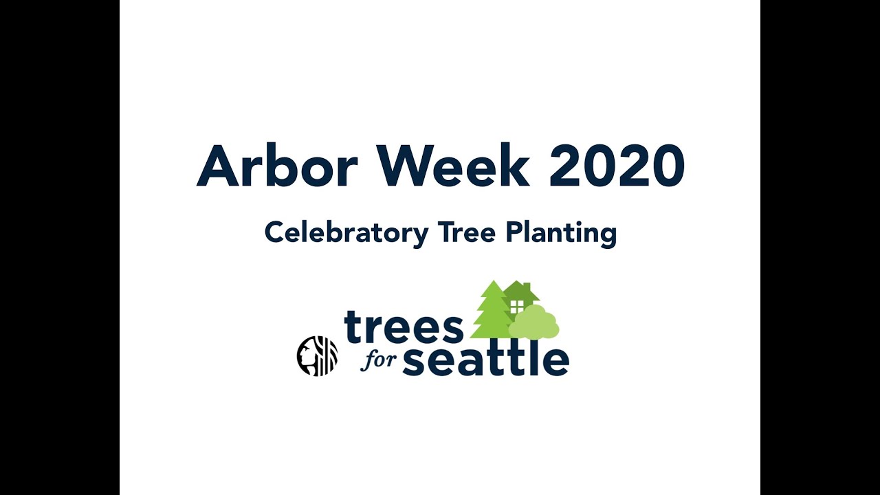 Arbor Week 2020 Celebratory Planting and Reflection - YouTube