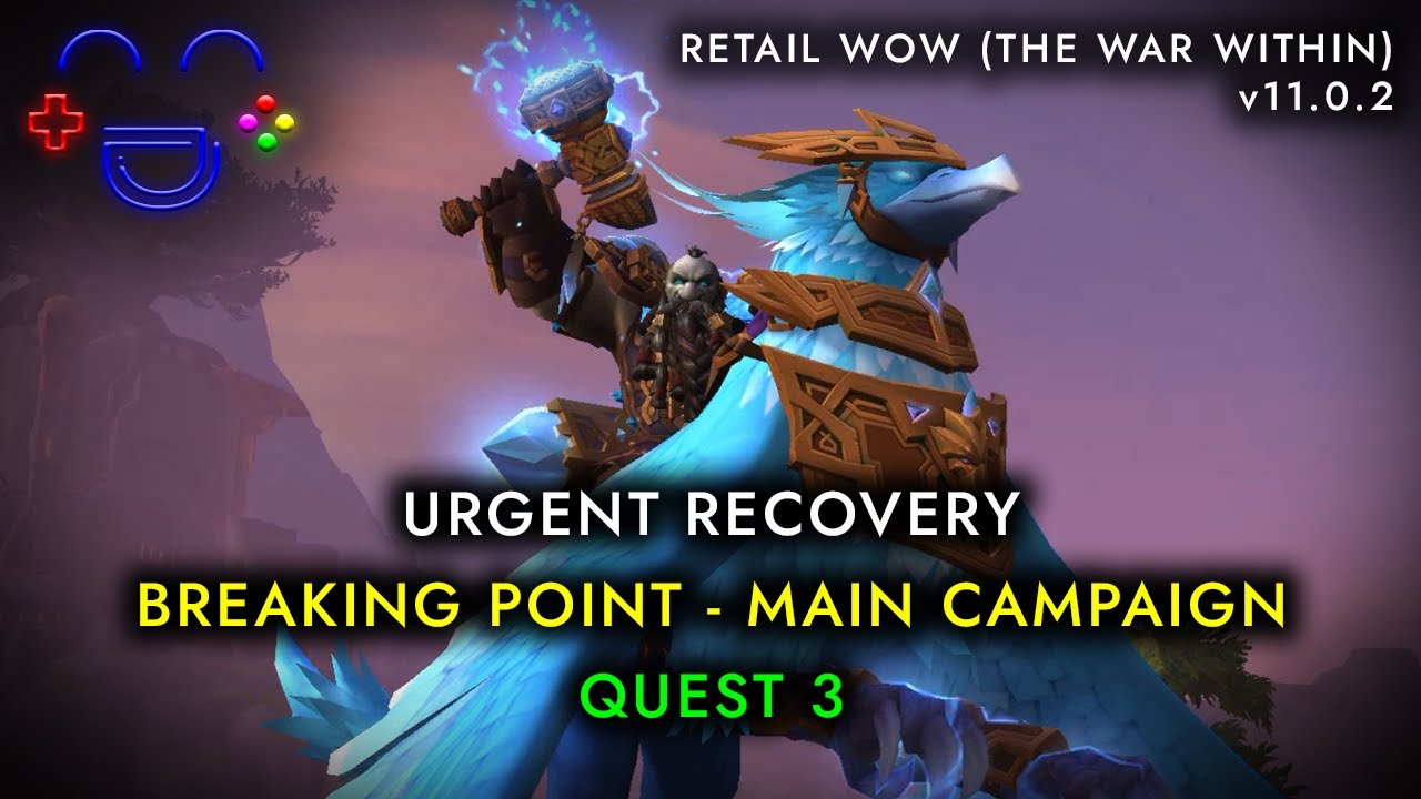 Urgent Recovery WoW Quest Walkthrough - YouTube