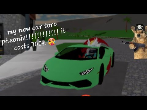 my new car "TORO PHOENIX"!!!!!!!!!!!!!!! in mansion tycoon(part 3 ...