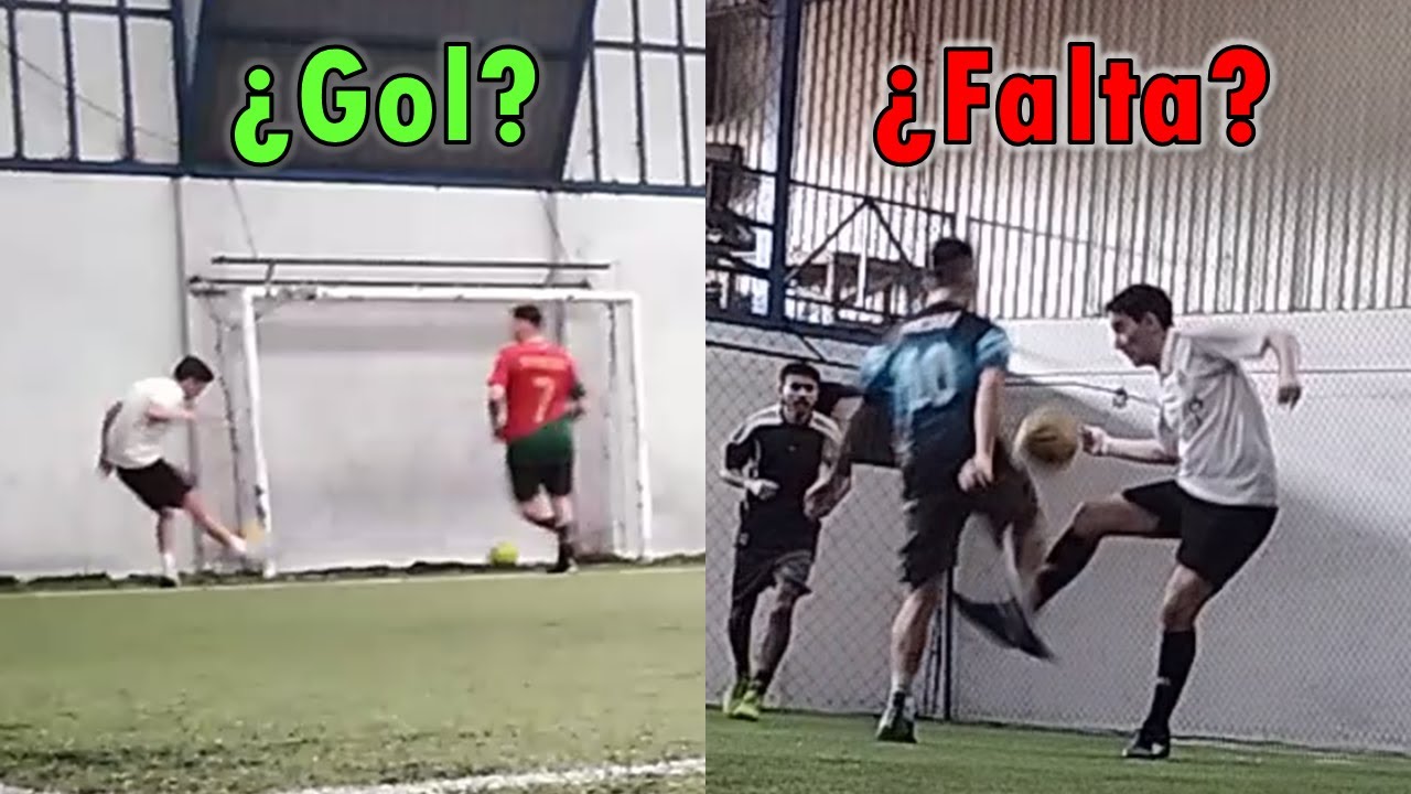 Aarón se hace 3 goles y gol polémico | Mejenga #20 Sabana - YouTube