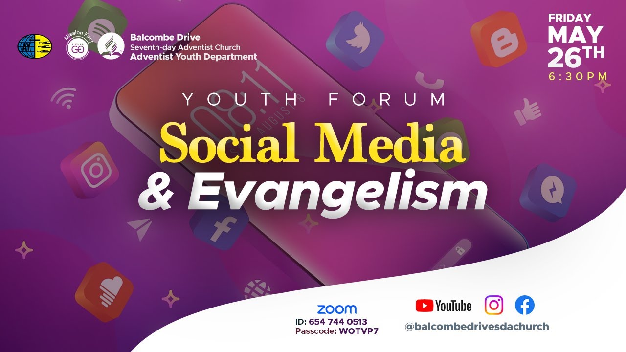 Youth Fellowship || Balcombe Drive SDA || May 26 - YouTube