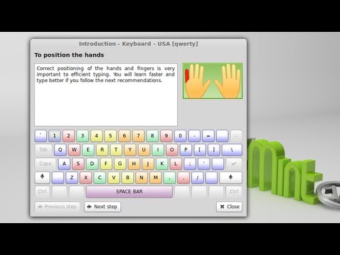 Klavaro : Touch Typing Tutor Software For Linux Mint - YouTube
