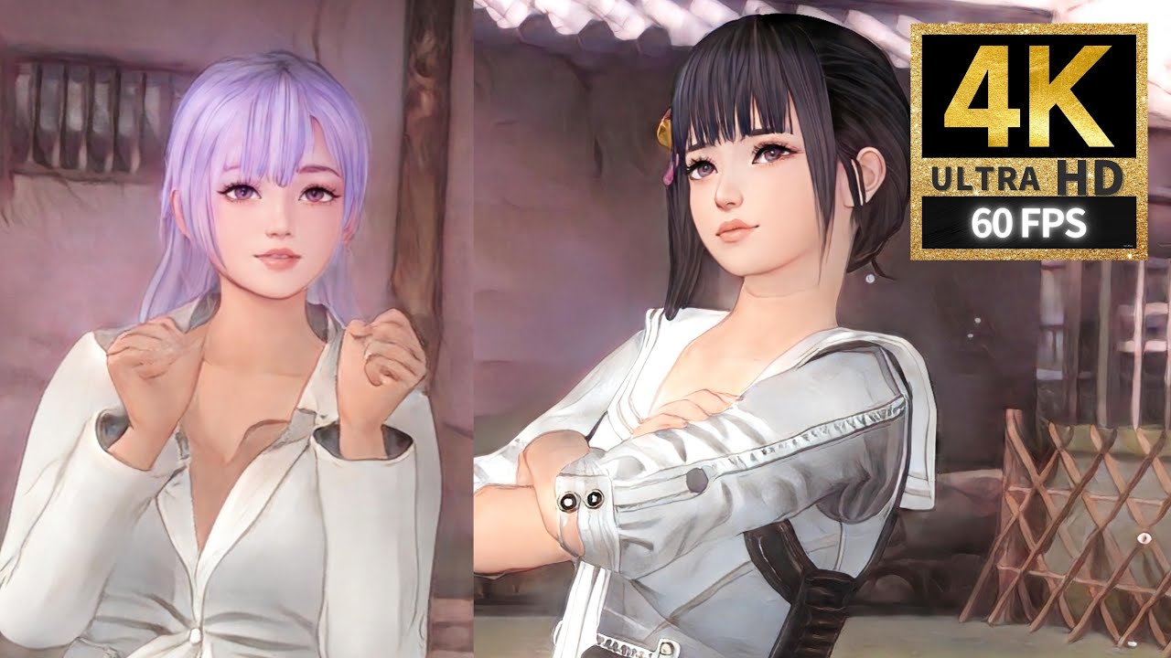 DOA5 | 4K | mod | marie rose & honoka - YouTube