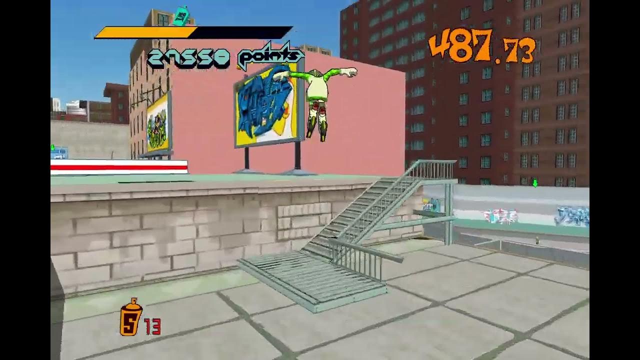 Jet set radio gameplay 6/21/23 - YouTube