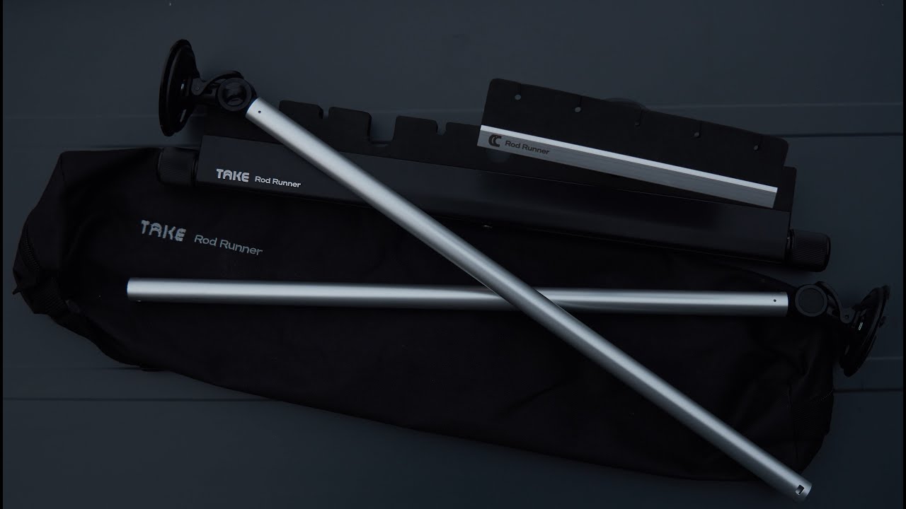 TAKE Tackle Rod Runner - ultimate in car rod carrying solution! - YouTube
